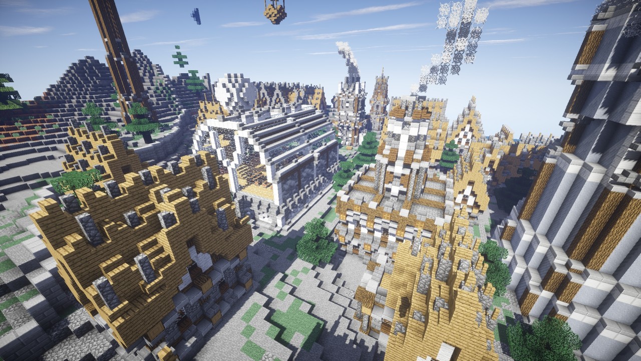 Small Industrial Settlement! Minecraft Map