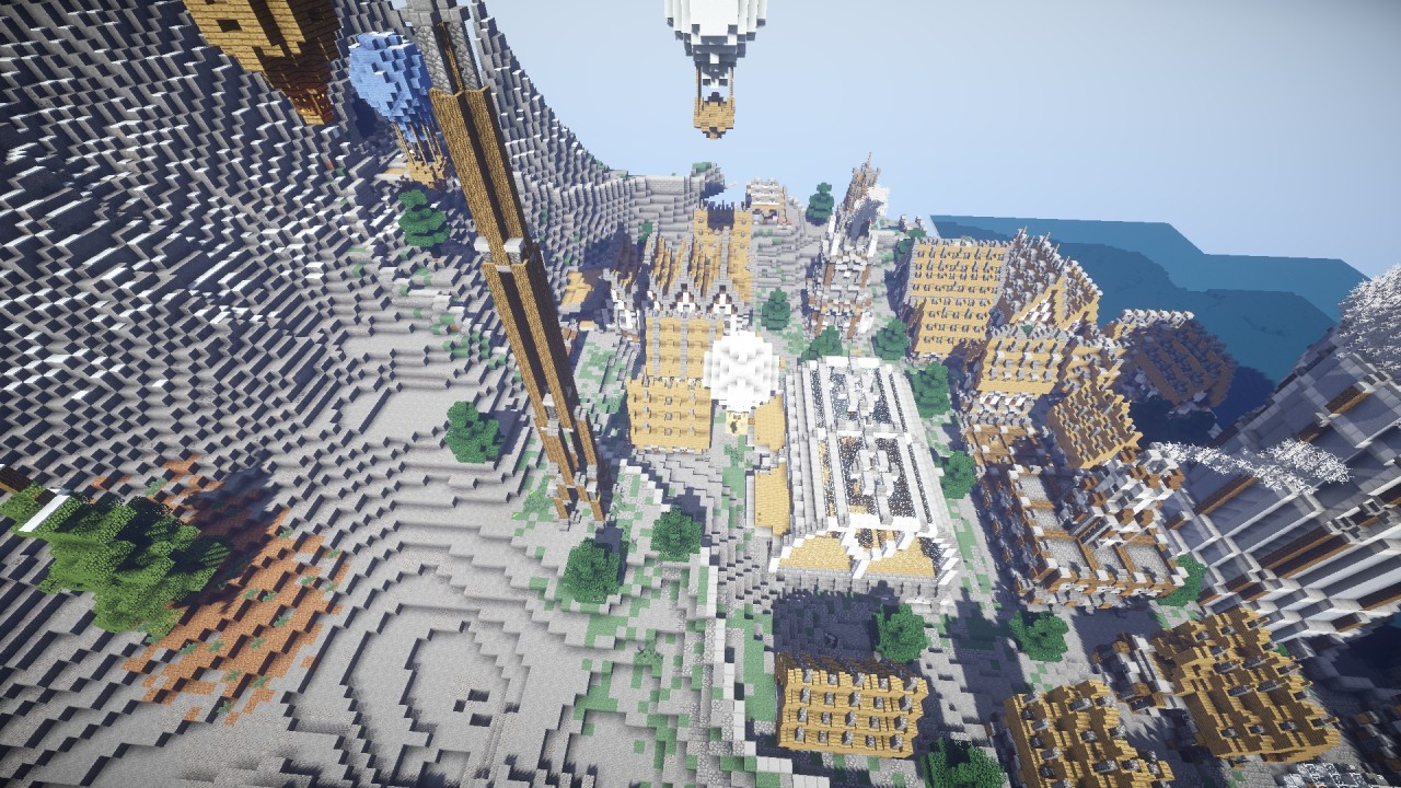 Small Industrial Settlement! Minecraft Map