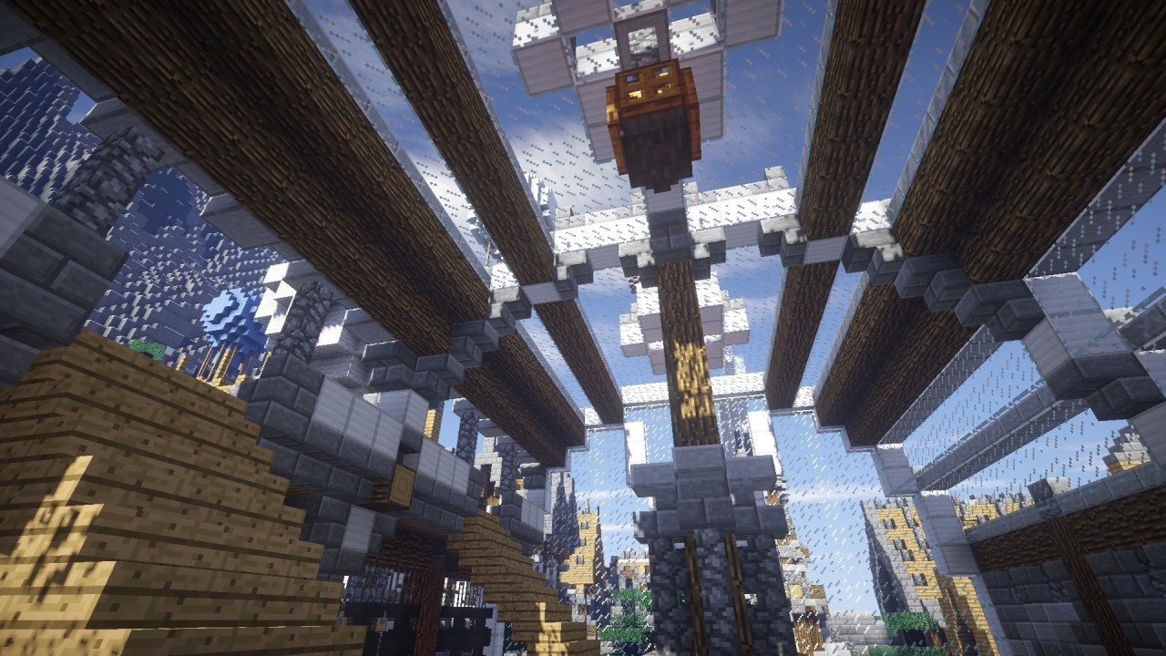 Small Industrial Settlement! Minecraft Map