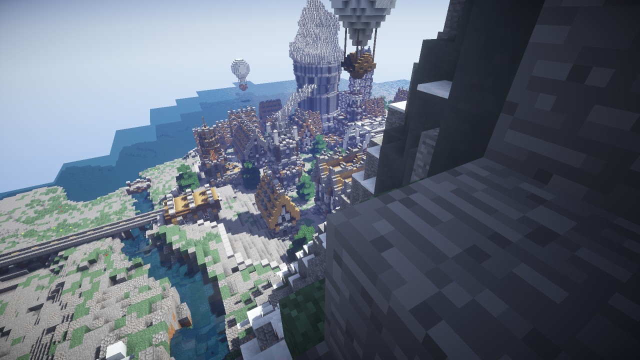 Small Industrial Settlement! Minecraft Map