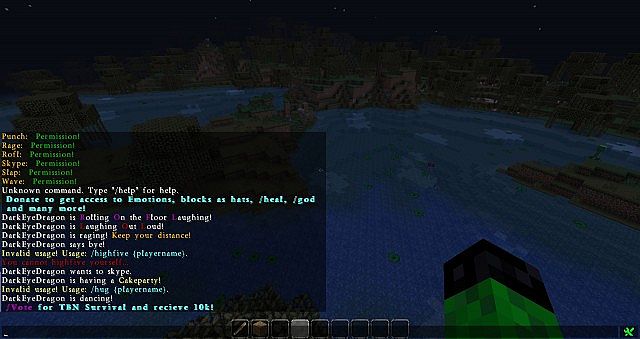 [1.2.5-1.8] [Plugin] Emotions_recoded V1.0 Minecraft Mod