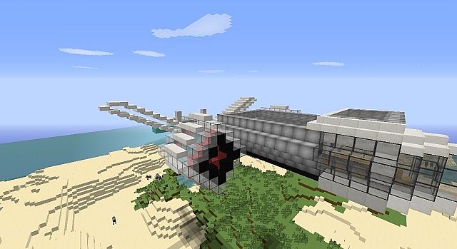 SpaceShip [FR/EN] [1.7.9] Minecraft Map