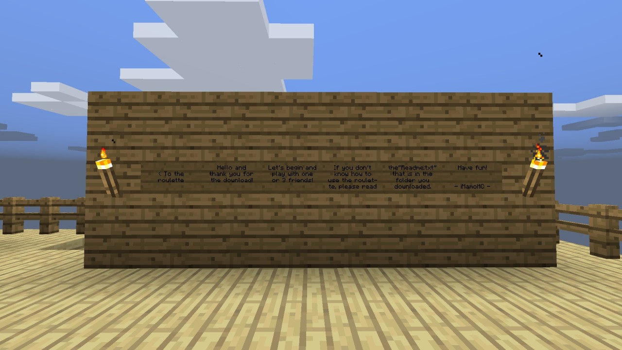 Roulette Minecraft Map