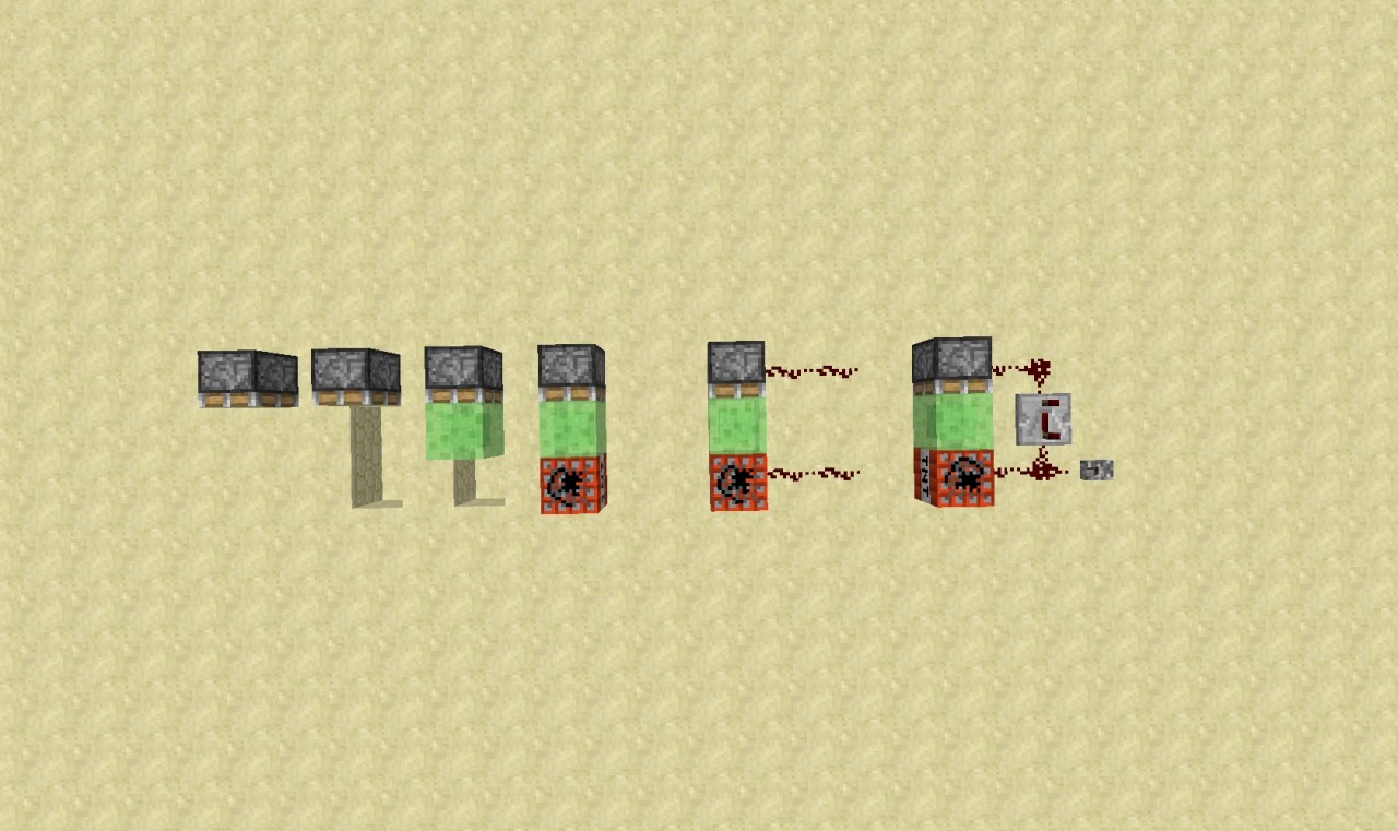Most Basic Tnt cannon Ever Minecraft Map
