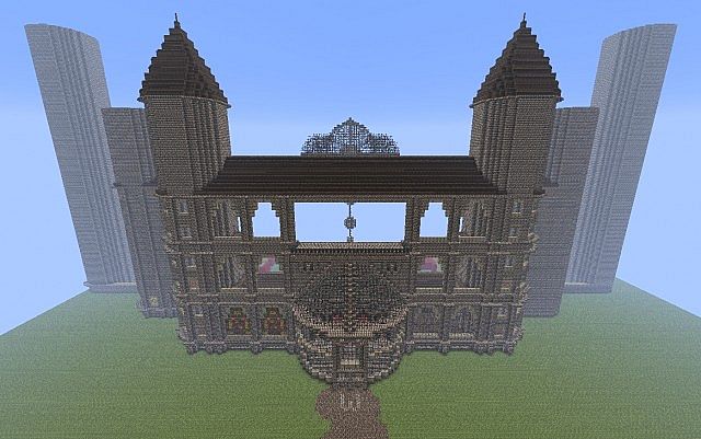 The Worlds Biggest Minecraft build, over 1 billion blocks! The Library ...