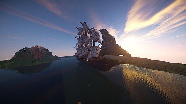 Sailing Ship Minecraft Map