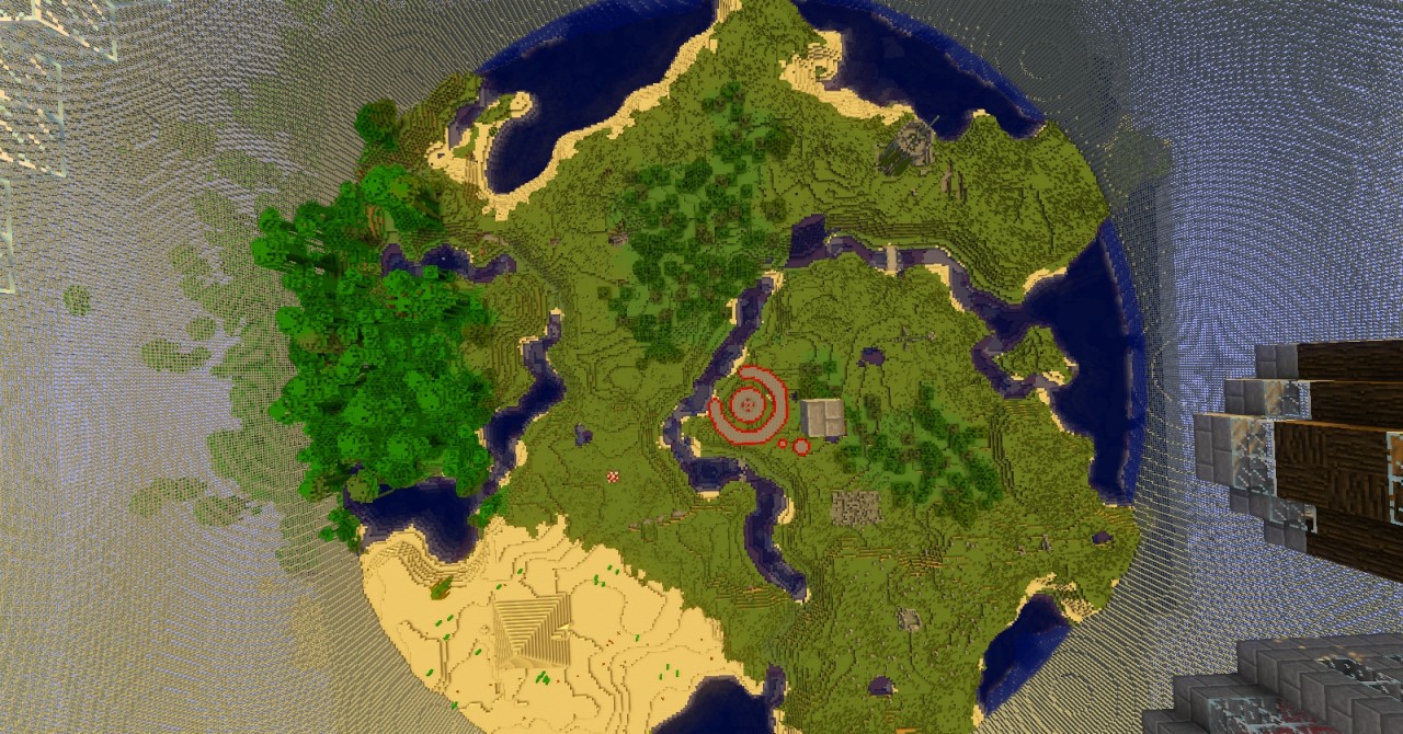 FULL EnderCraftMC Old Map! Minecraft Map