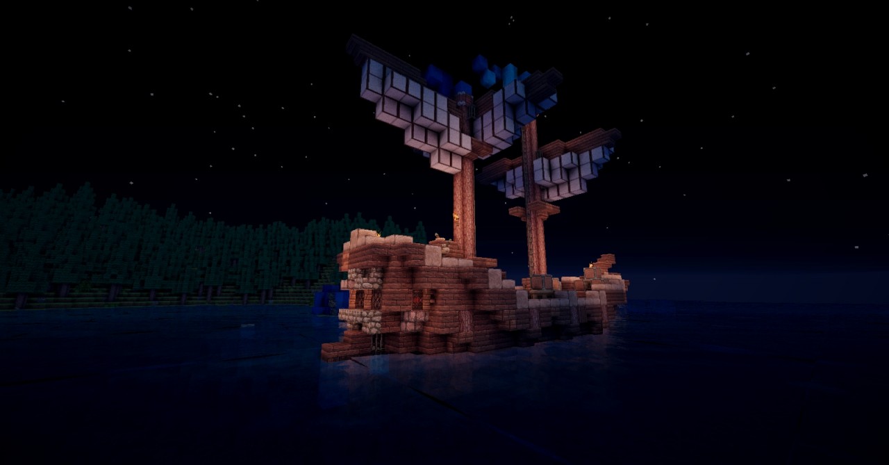 Small sailing boat | Download Minecraft Map