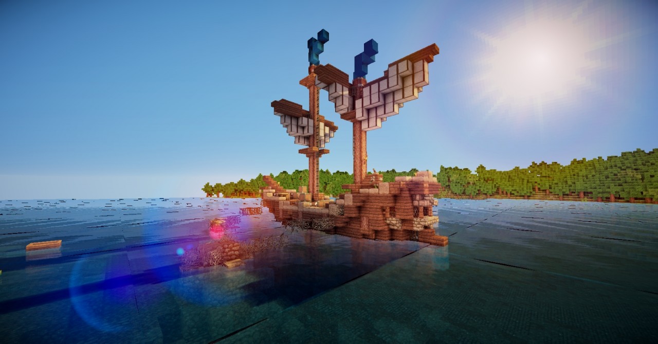 Small sailing boat | Download Minecraft Map