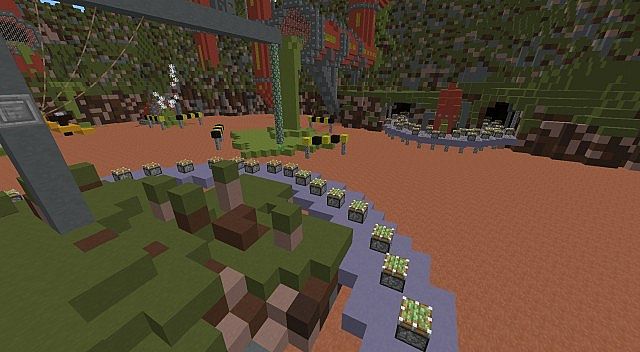 Slime Factory hub Minecraft Map