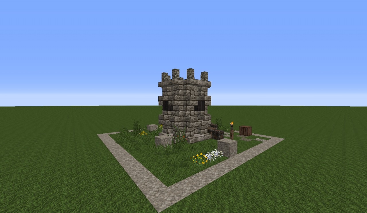 Small Medieval Tower Minecraft Map