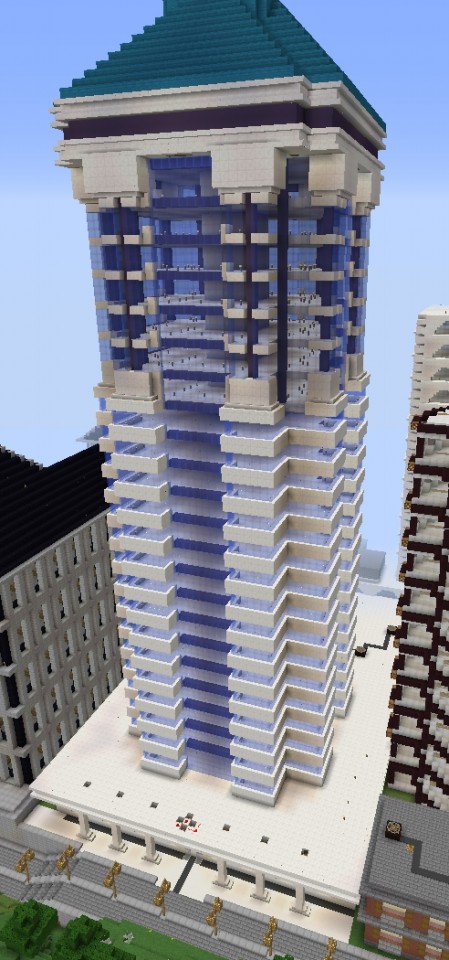 60 Wall Street Minecraft Map