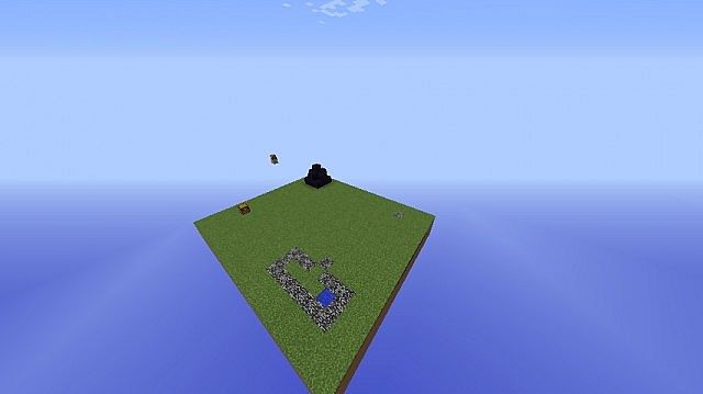 Empty survival Minecraft Map