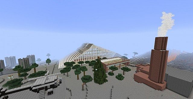 indrustrial city Minecraft Map