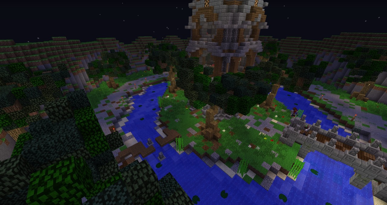 Mini-Lobby for Minigame server Minecraft Map