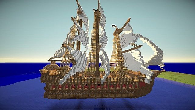 Sailing Ship Minecraft Map