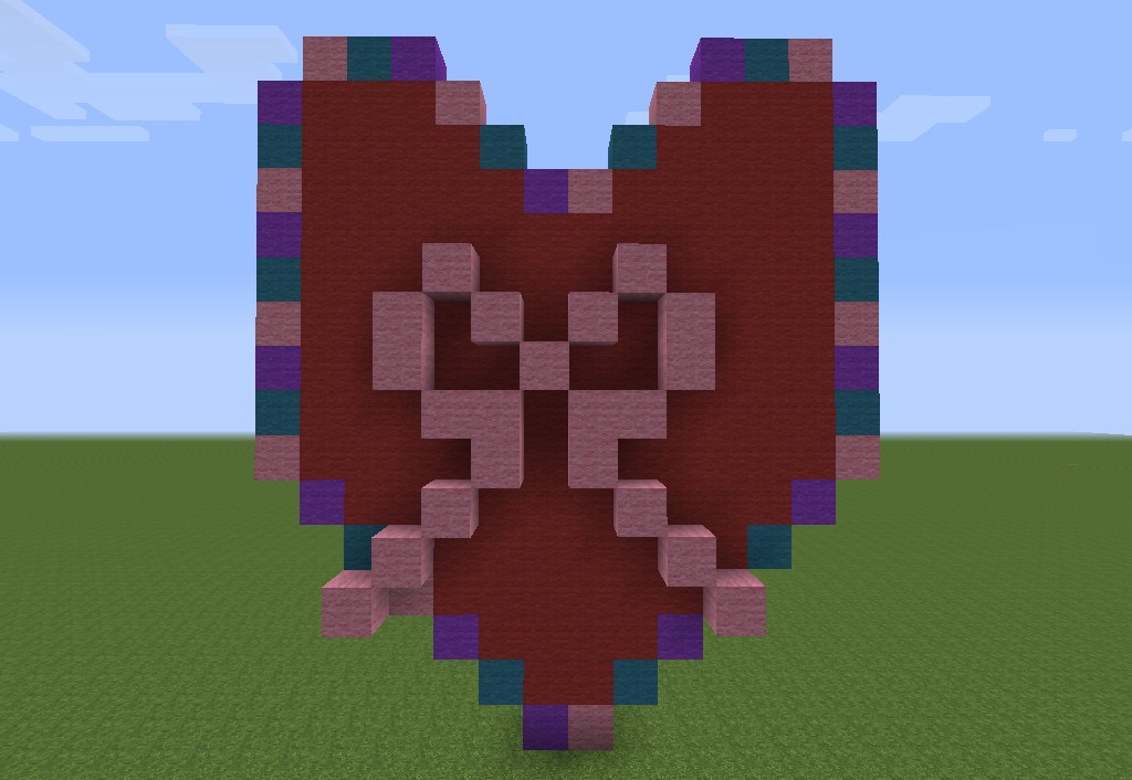 Colorful Love Haert Minecraft Map