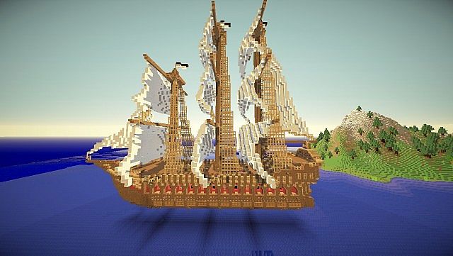 Sailing Ship Minecraft Map