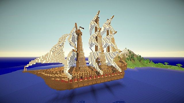 Sailing Ship Minecraft Map