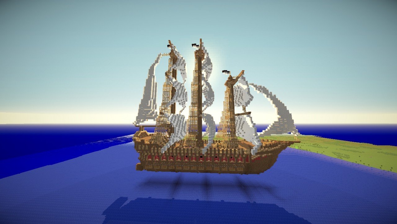 Sailing Ship Minecraft Map