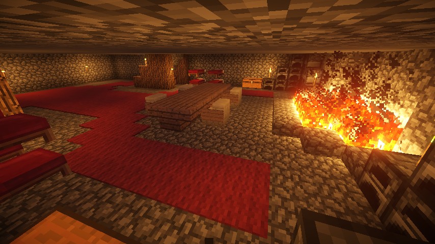 Medieval Hall/Mead Hall Minecraft Map