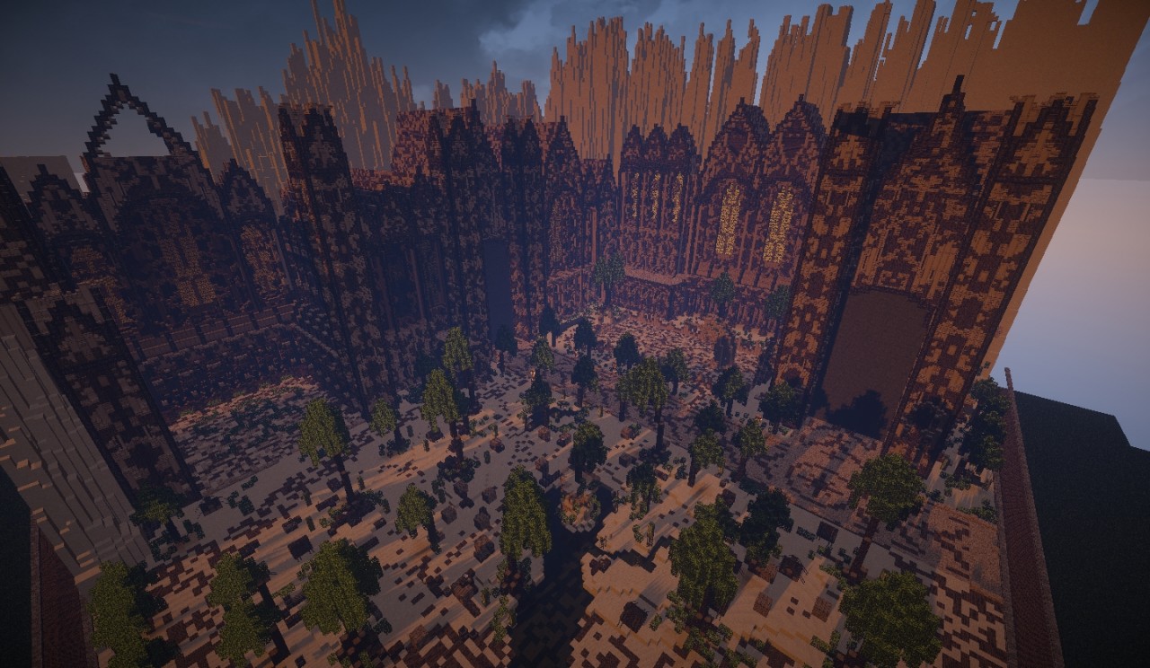 Custom Collection of Buildings Minecraft Map
