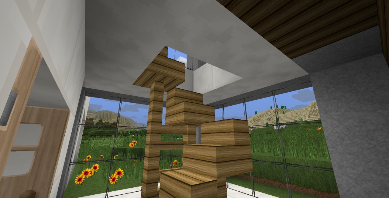 Small, but Fancy Modern House (No Interior) Minecraft Map