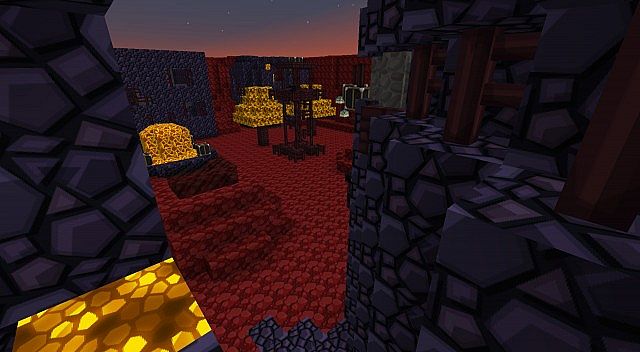 [Evil Dream Pixel Shooter Map by mawa2013] halbshooter Minecraft Map