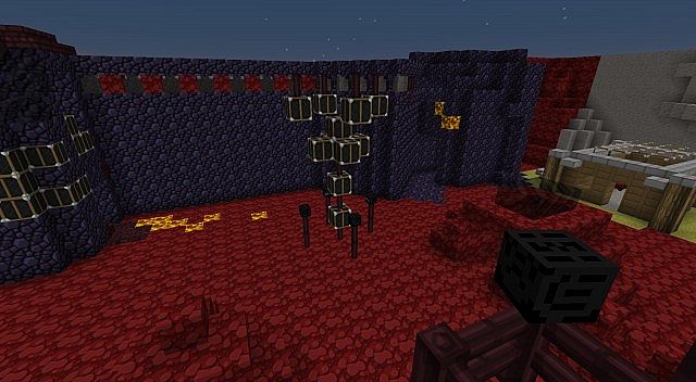 [Evil Dream Pixel Shooter Map by mawa2013] halbshooter Minecraft Map