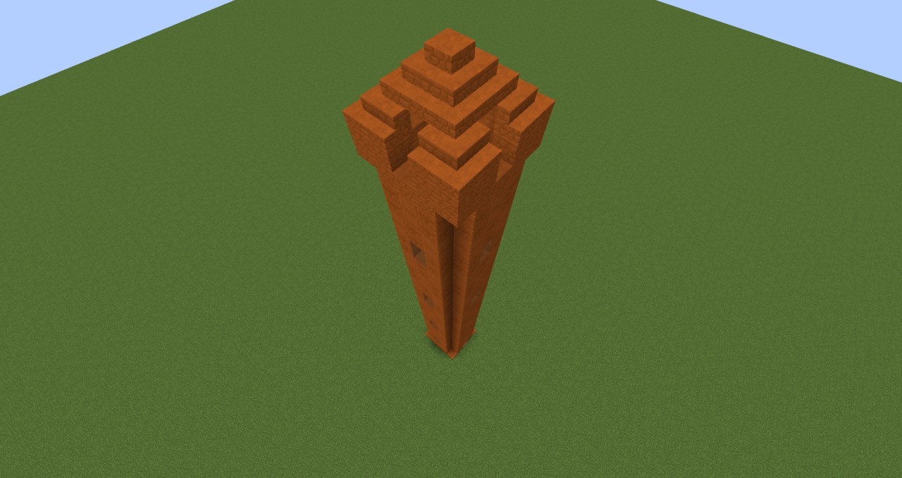 Podzol Stone Tower Minecraft Map