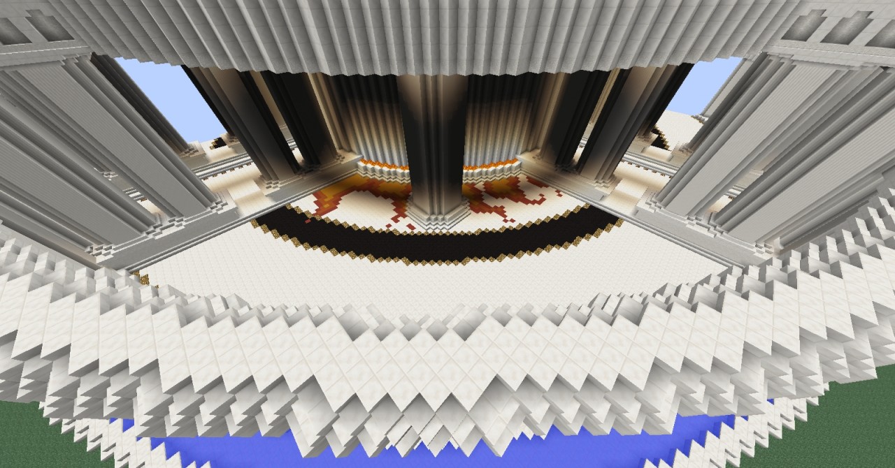 Fire Temple (Spawn) Minecraft Map