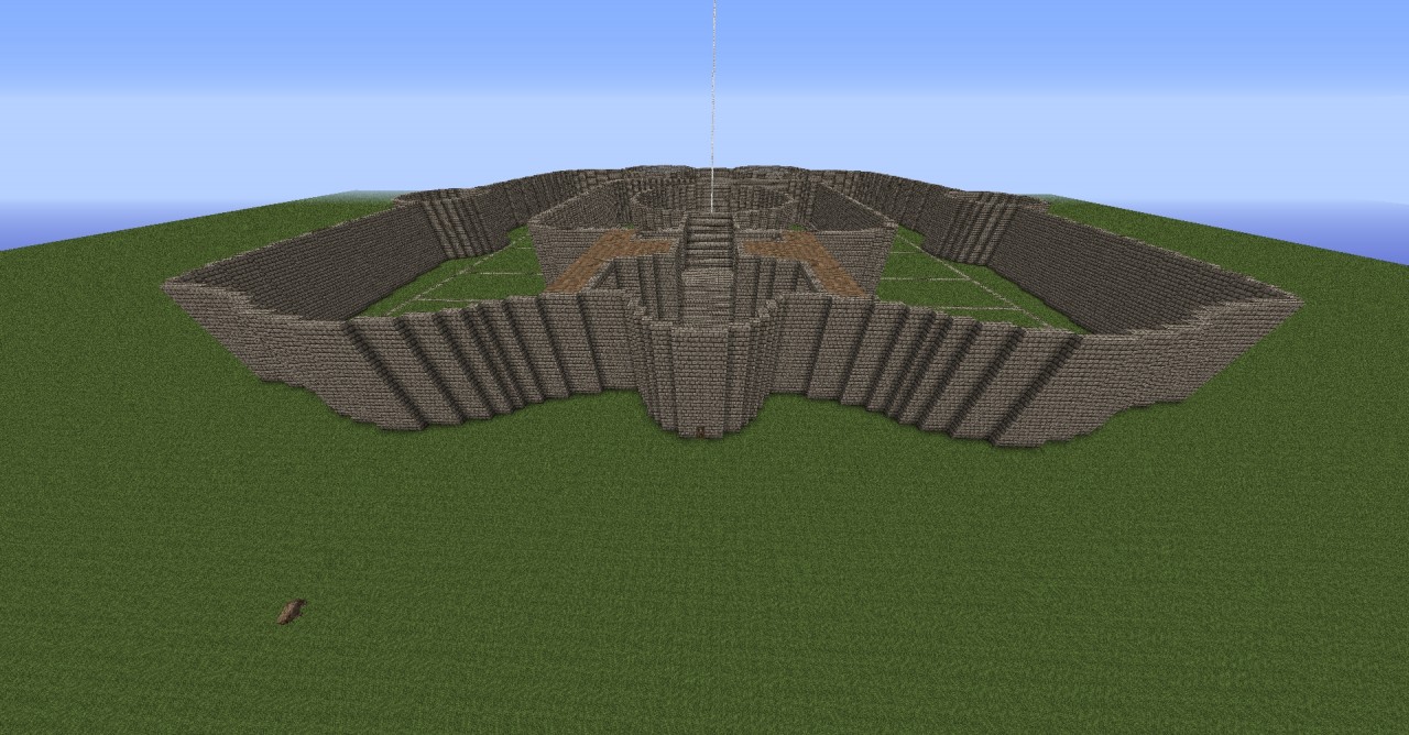 First Proper Castle Build Minecraft Map