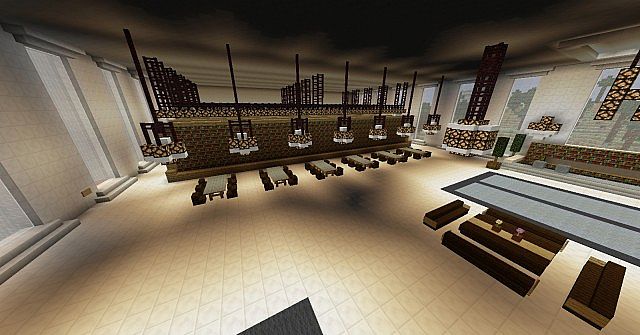 Quartz Library Minecraft Map