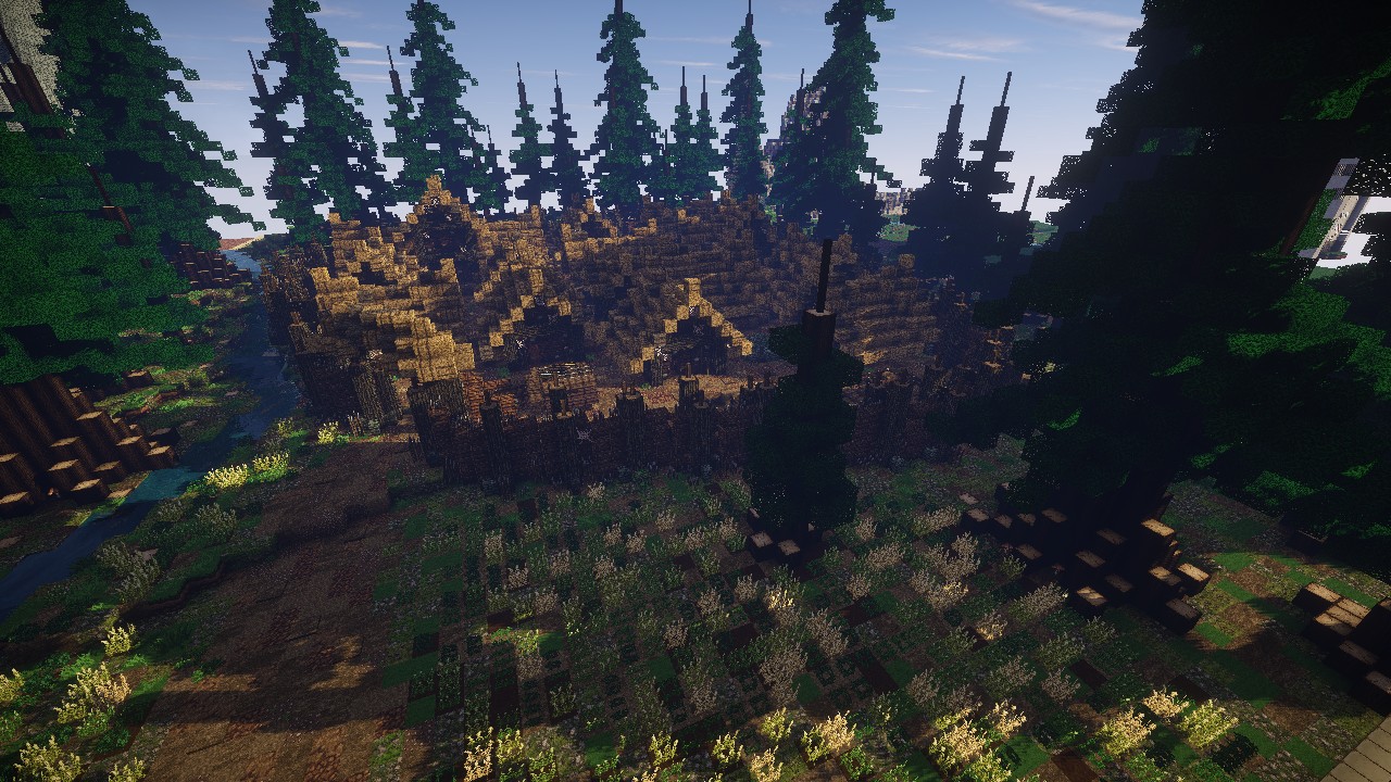 Meriadoc, a Celtic village Minecraft Map