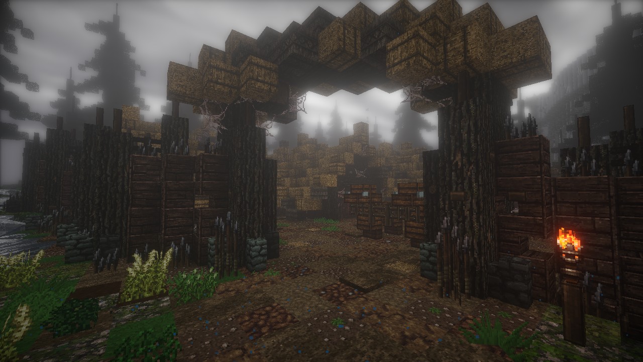 Meriadoc, a Celtic village Minecraft Map
