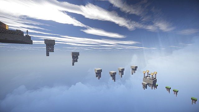 Sky Jump Minecraft Map