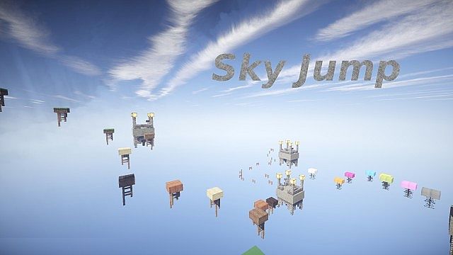 Sky Jump Minecraft Map