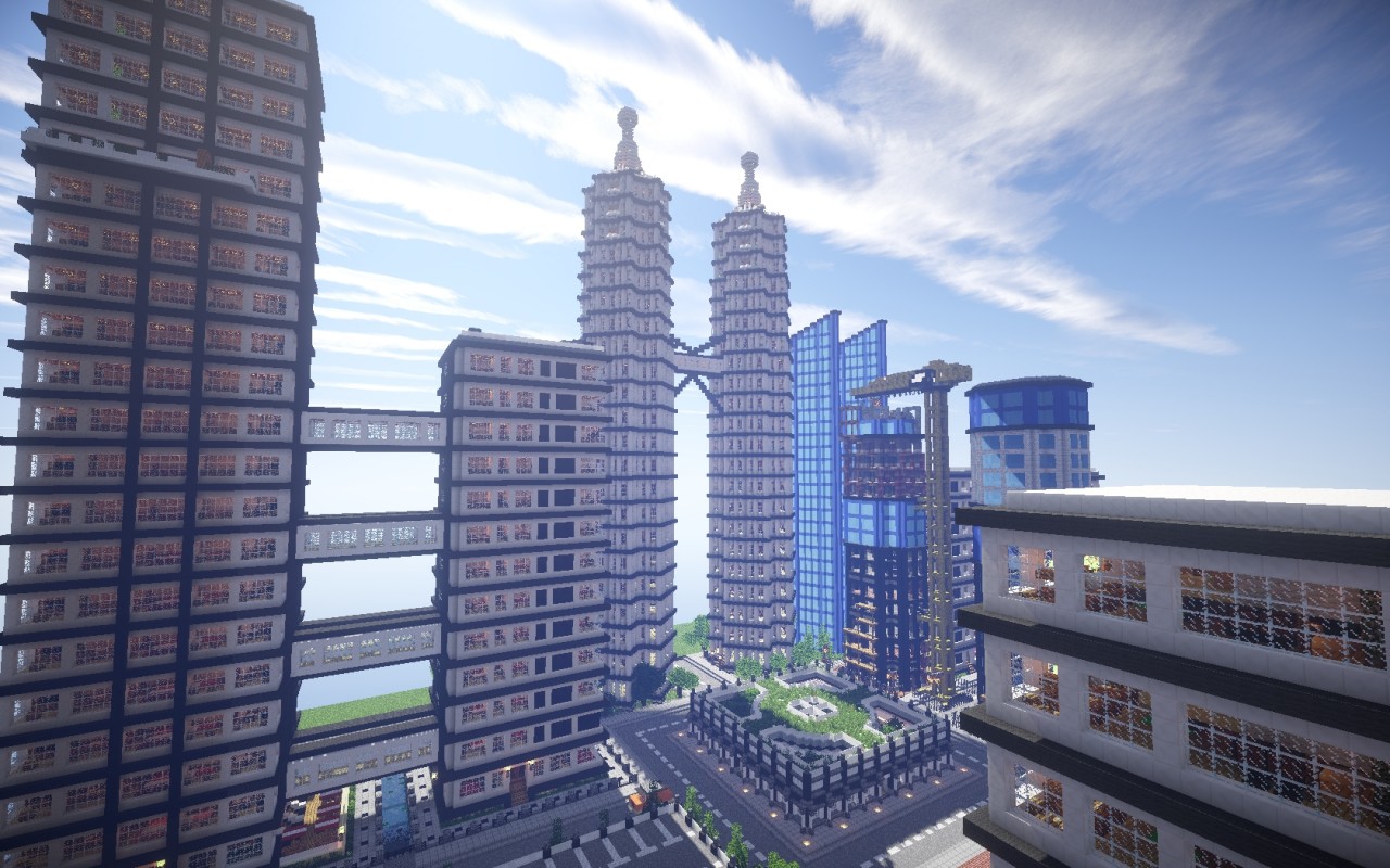 Modern Minecraft City Minecraft Map