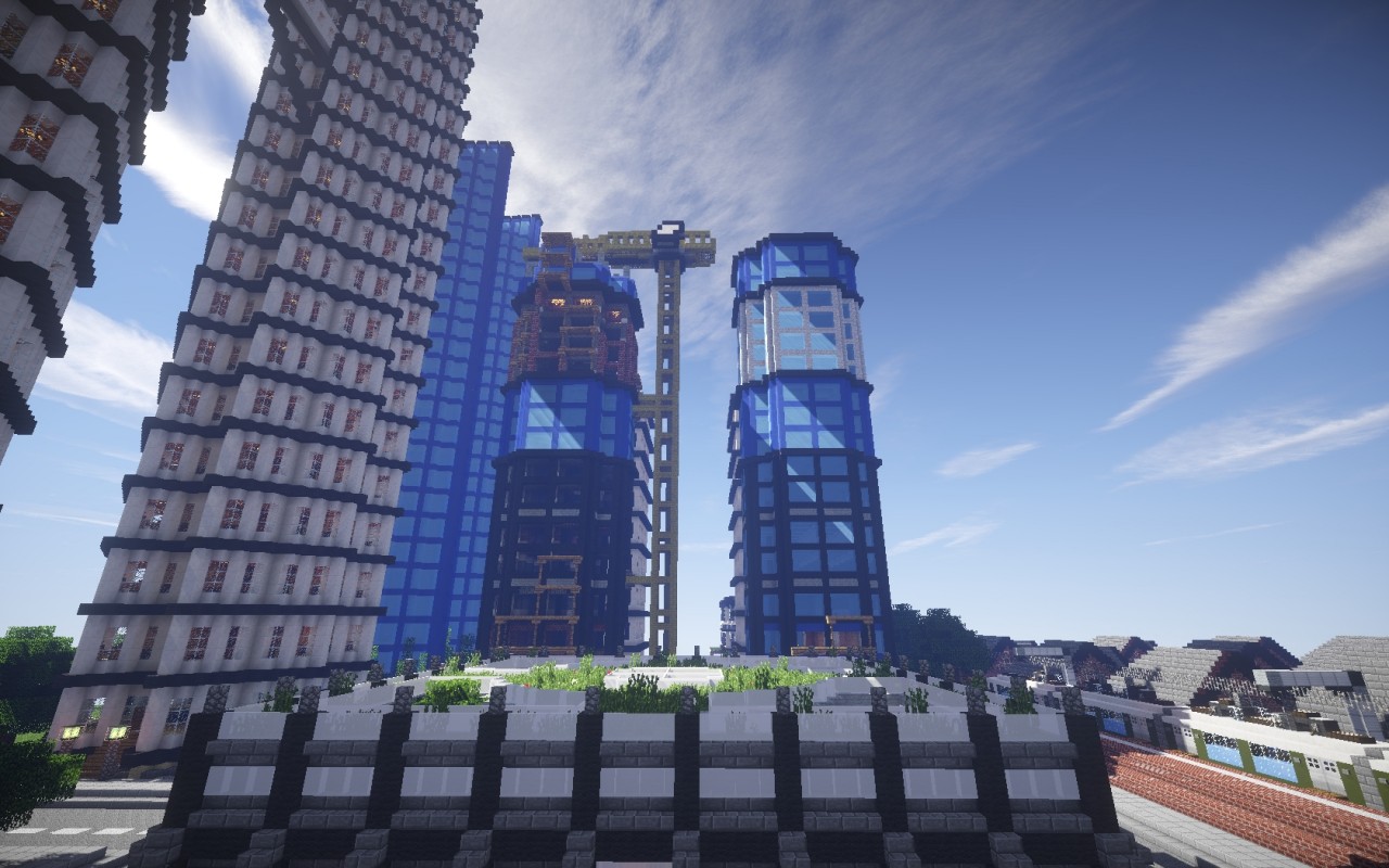Modern Minecraft City Minecraft Map