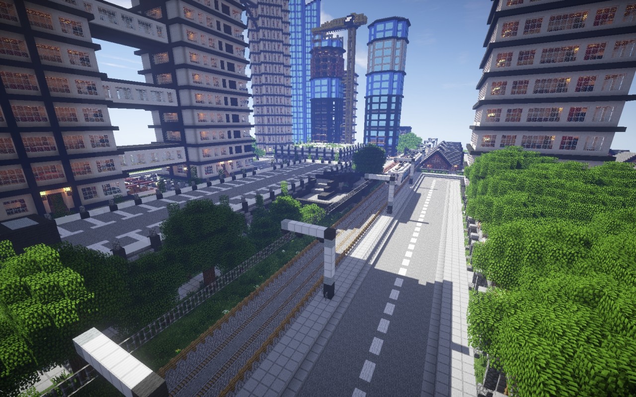 Modern Minecraft City Minecraft Map