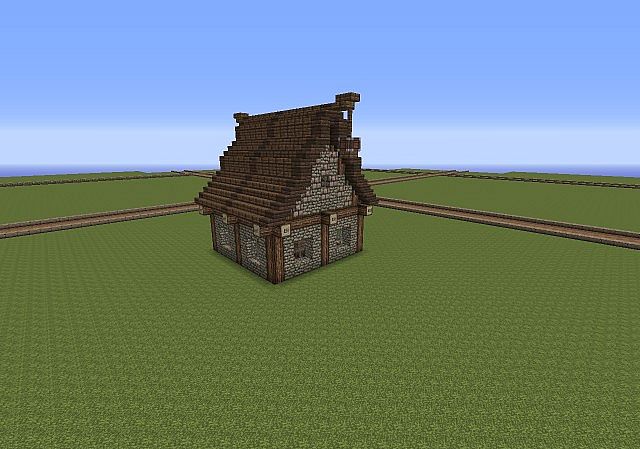 Minecraft Simple Medieval House Minecraft Map