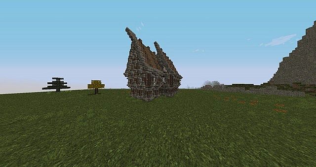 Basic double house Minecraft Map