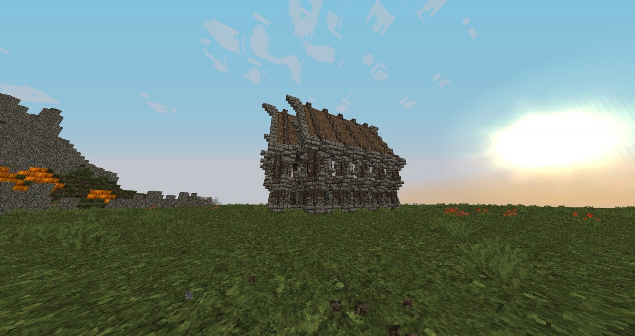 Basic double house Minecraft Map