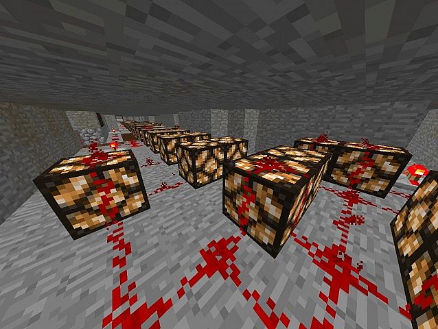 showing how hard it can be to make a huge light system in survival ...