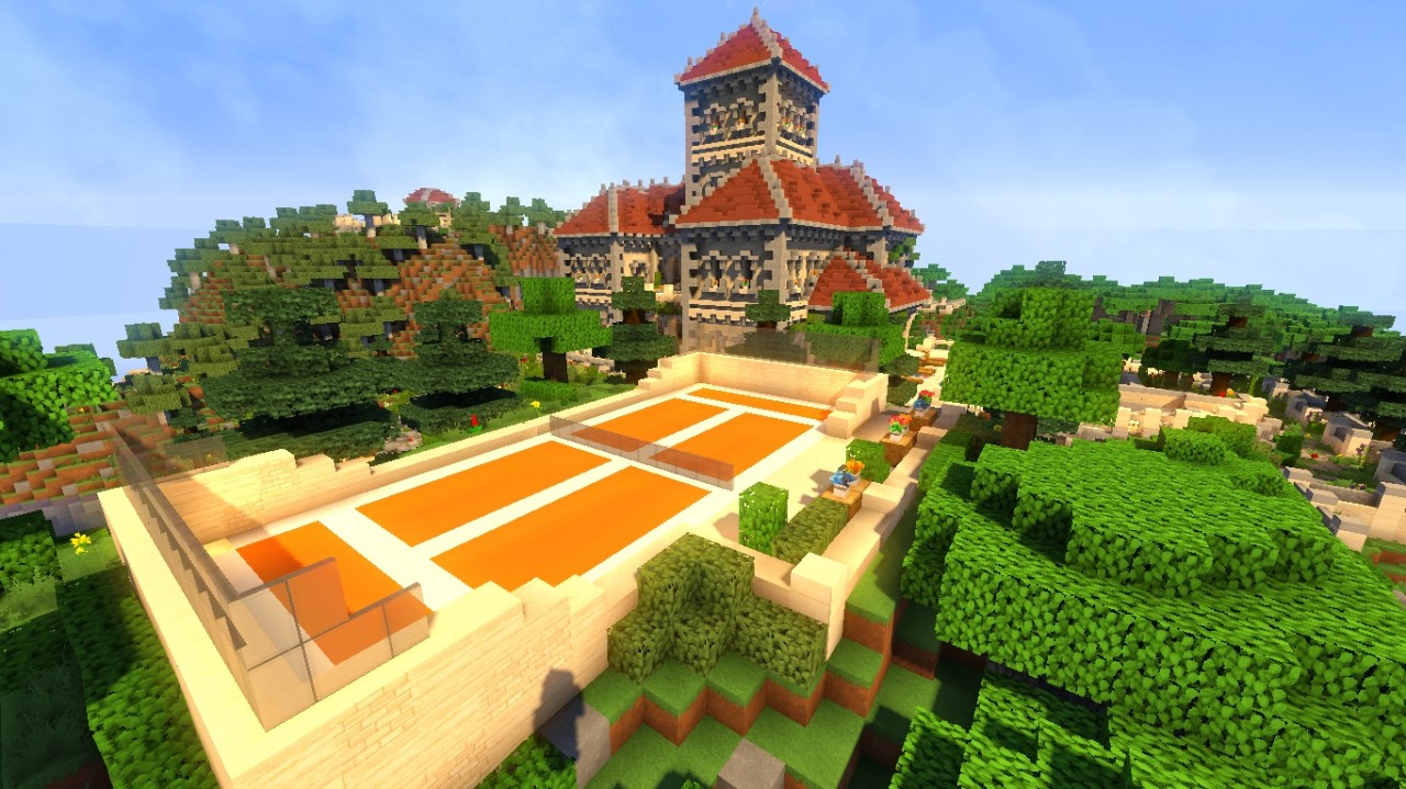French Mansion Minecraft Map