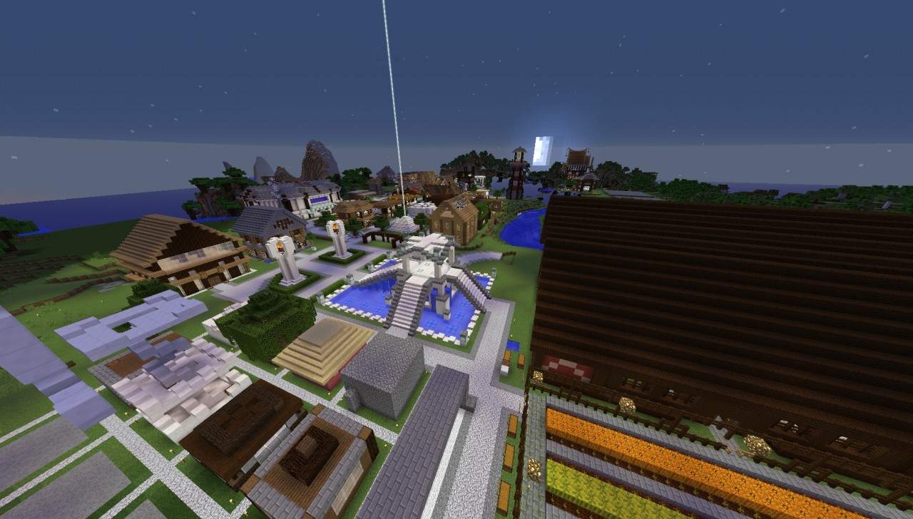 Grimsby - Minecraft Town - SCHEMATIC DOWNLOAD Minecraft Map