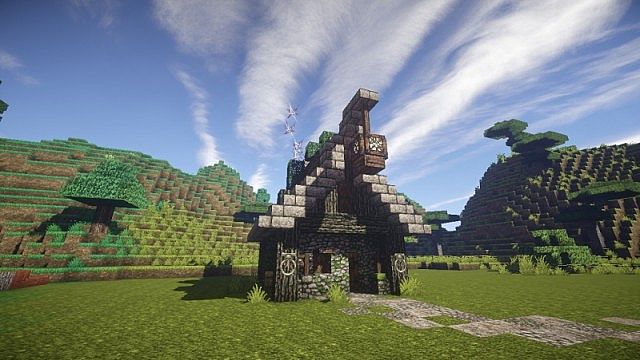 Small, detailed medieval cottage Minecraft Map