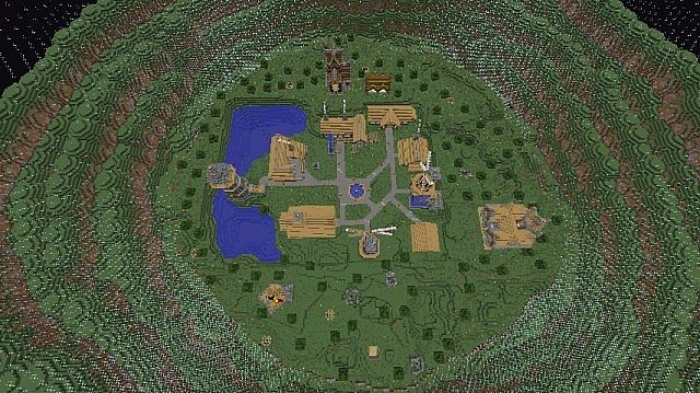 End world (custom) Minecraft Map