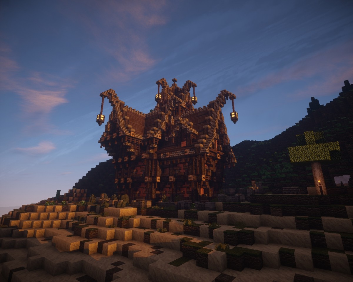 Medieval Steampunk House By MrBatou Minecraft Map