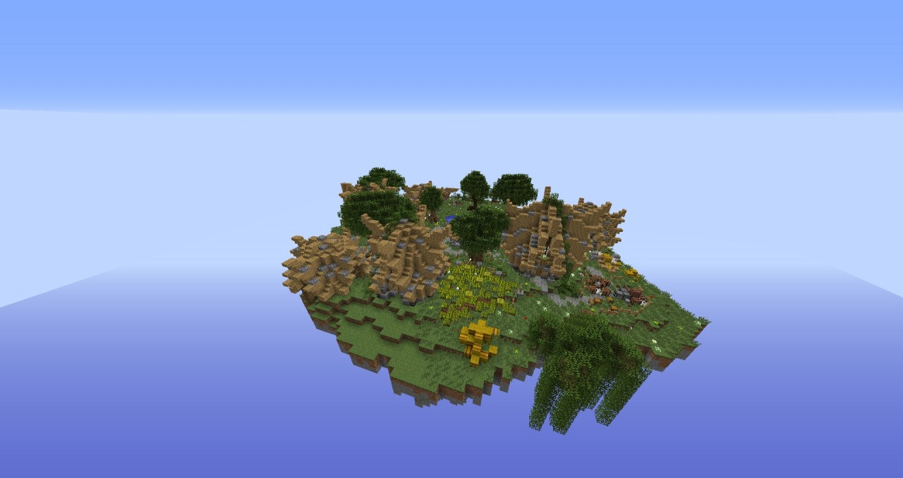 SkyBlock Hub for PlexGames.de Minecraft Map